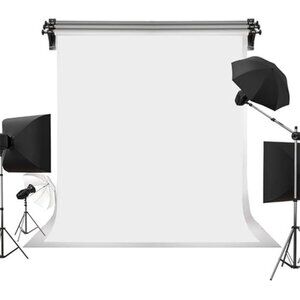 Accents | Kate 8ft1ft Solid White Backdrop Portrait Photography ...